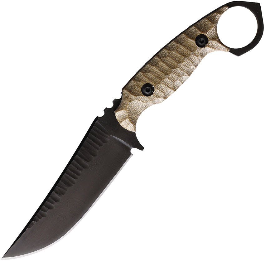 Wachtman Knife & Tool Titanoraptor Tan Micarta – King of Knives