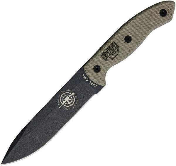 ESEE, ESEE CM6 Combat Tactical. ESCM6TGM – King of Knives