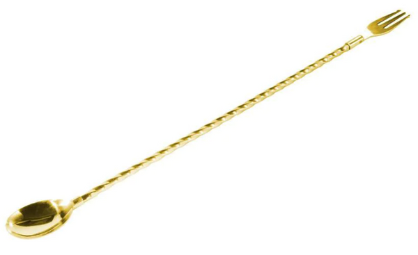 Uber PROTRIDENT FORK AND SPOON GOLD – King of Knives